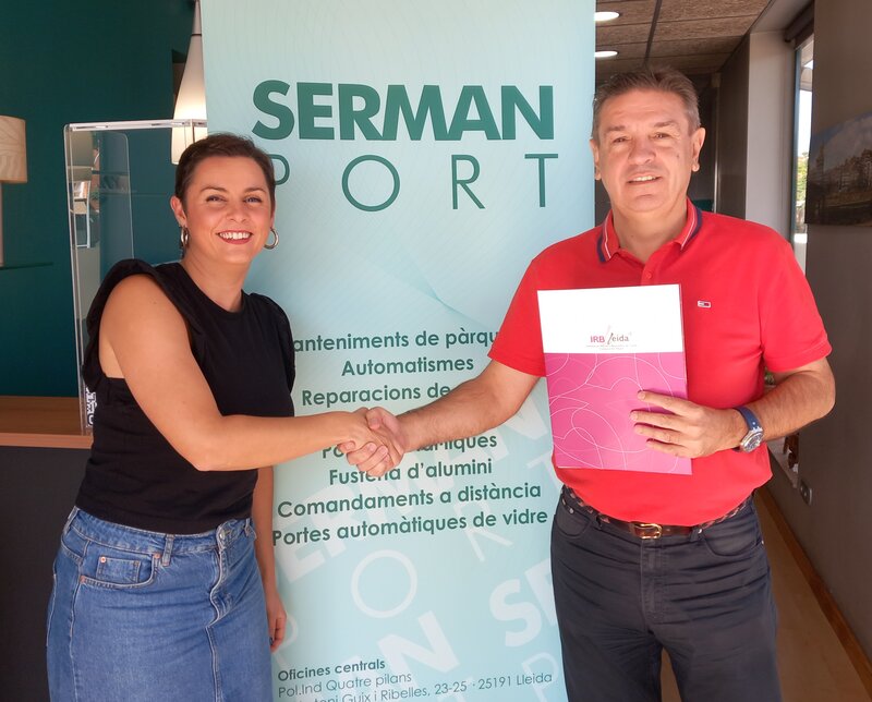 Serman Port renueva su colaboración con el IRBLleida | Noticias | IRBLleida