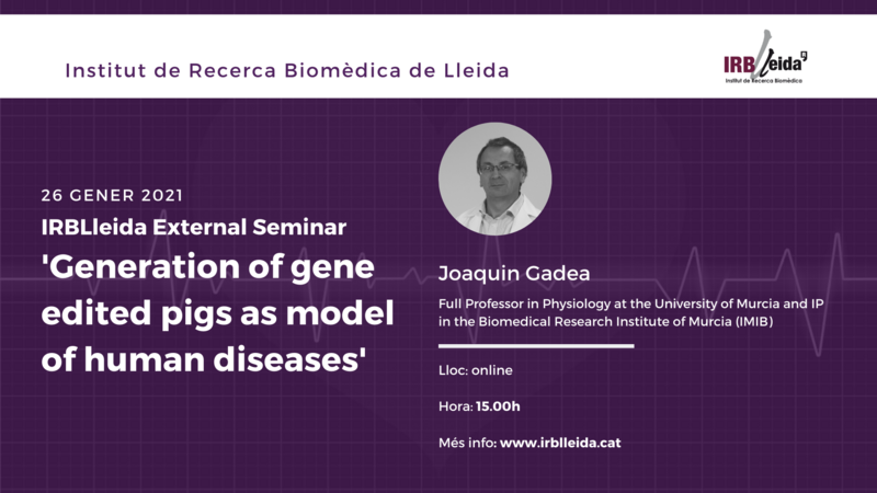 Generation of gene edited pigs as model of human diseases | Training ...